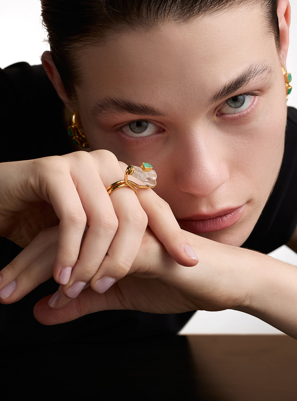 Veta Emerald Ring – fenomenajewelryint