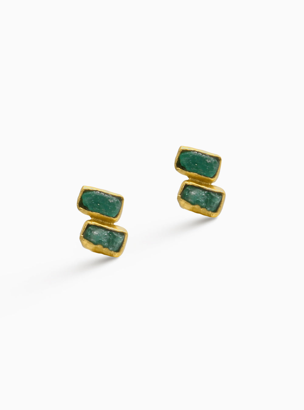 Maya 2 Stone Studs – fenomenajewelryint